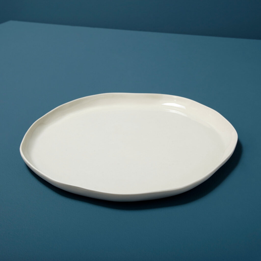 Tam Stoneware Ida Dinner Plate, Pearl - Be Home B2B Site